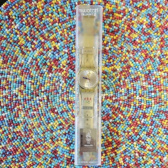 Swatch | Accessories | Vintage Swatch Quartz Gold And Silver Watch 996 ...